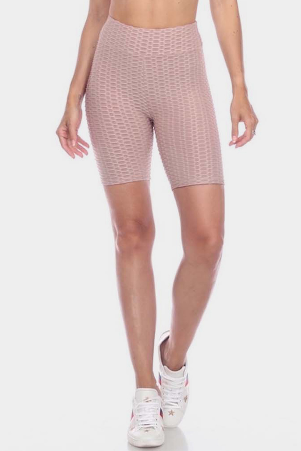 $ 7.65 - Wholesale Scrunch Butt Anti Cellulite Honeycomb Texture Biker ...