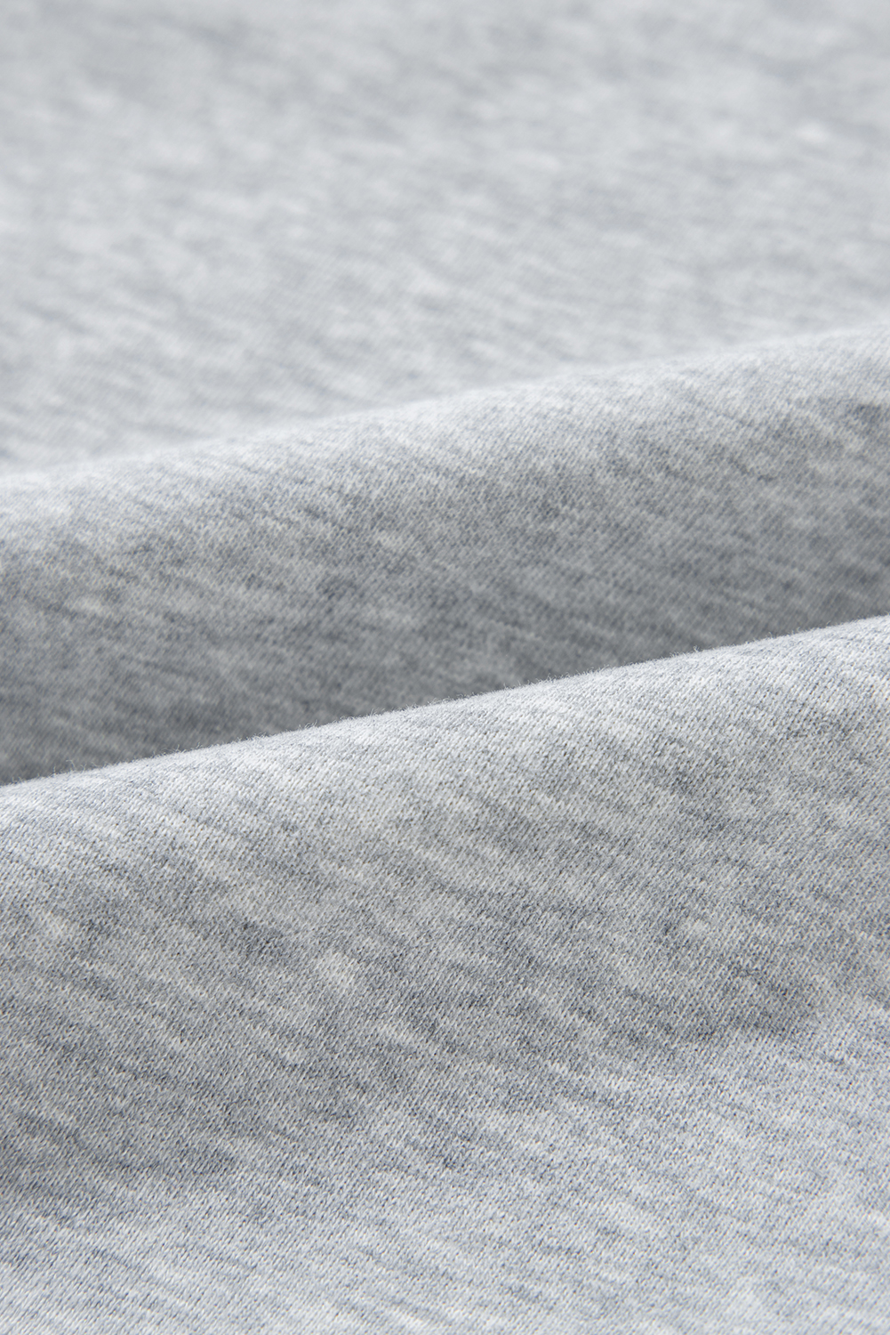 $ 9.94 - Wholesale Light Grey Fleece Lined Kangaroo Pocket Drawstring ...