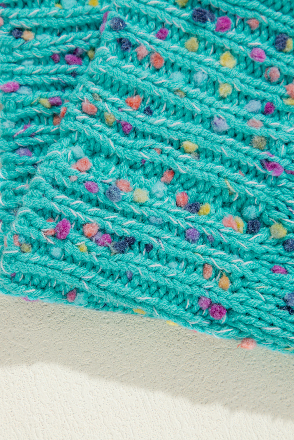 $ 12.75 - Wholesale Aruba Blue Rhinestone Decor Multicolor Confetti ...