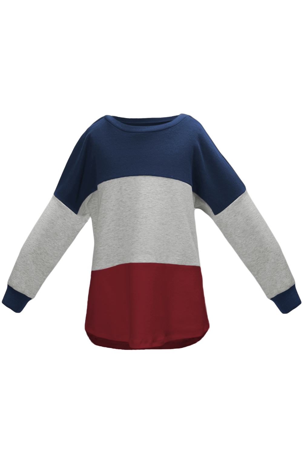 $4.8 Blue The Callie Colorblock Sweater Wholesale