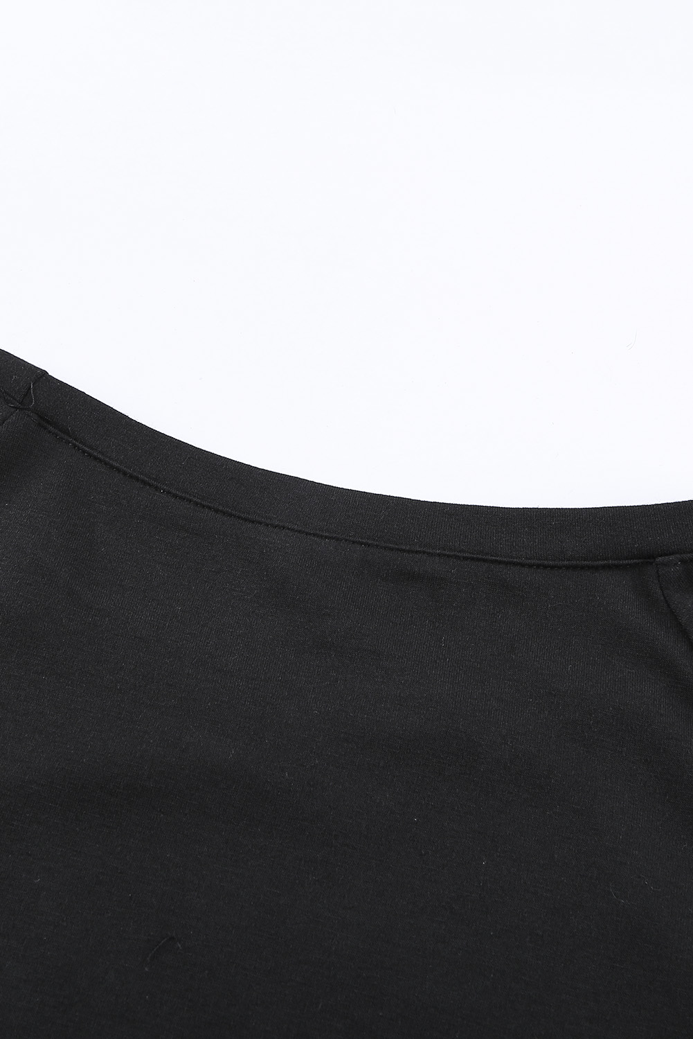 $6.5 Leopard Insert Black Sweatshirt Wholesale