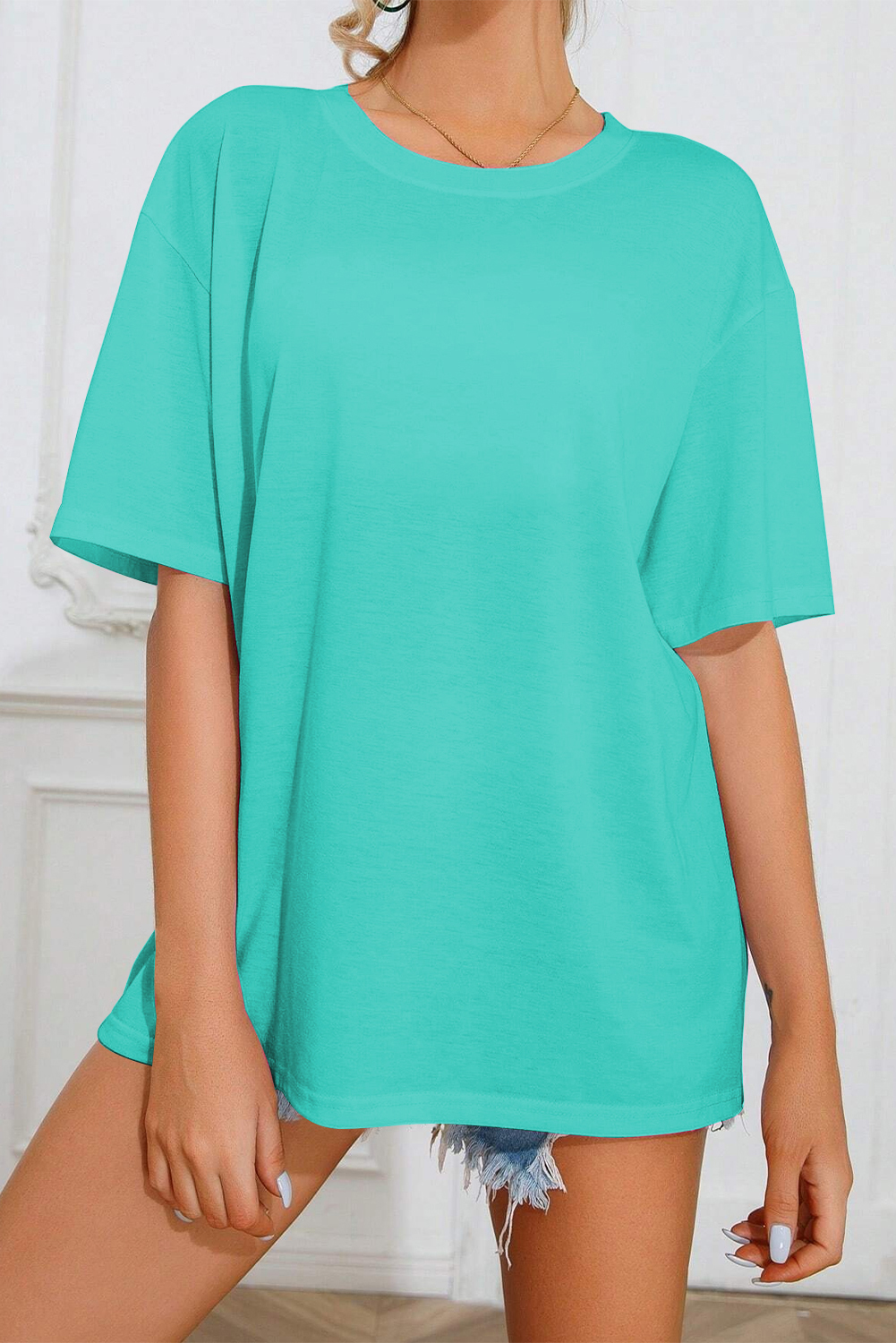 $6.15 Mint Green SUNSHINE ON MY MIND Graphic Tee Wholesale