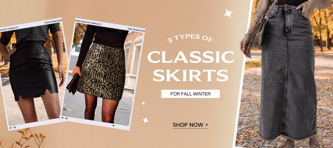 Wholesale Skirts for Fall Winter