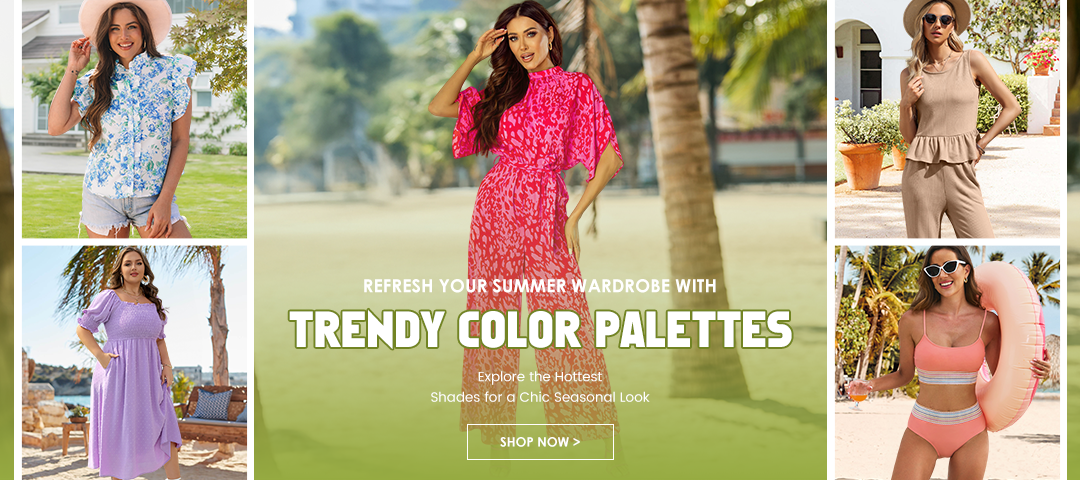 Popular Colors for Womens Summer Outfits