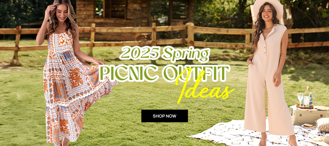 From Boho to Classic: 5 Unexpected Spring Picnic Outfit Formulas