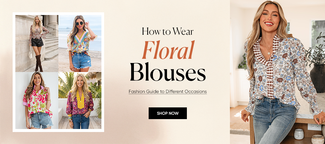 How to Style Floral Blouses: 15 Chic Outfit Ideas for Work & Everyday Style