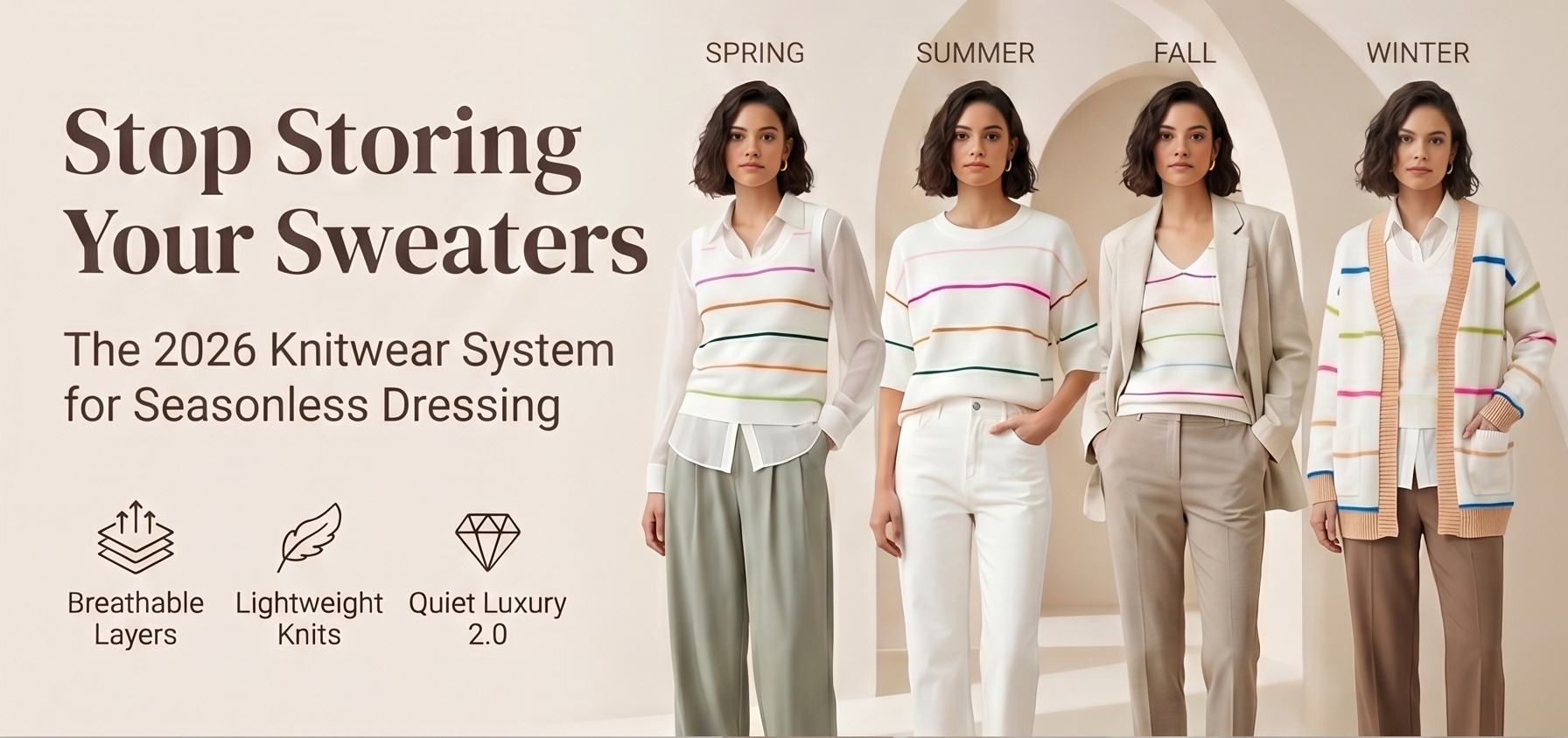 Stop Storing Sweaters: The 2026 Seasonless Knitwear System Guide
