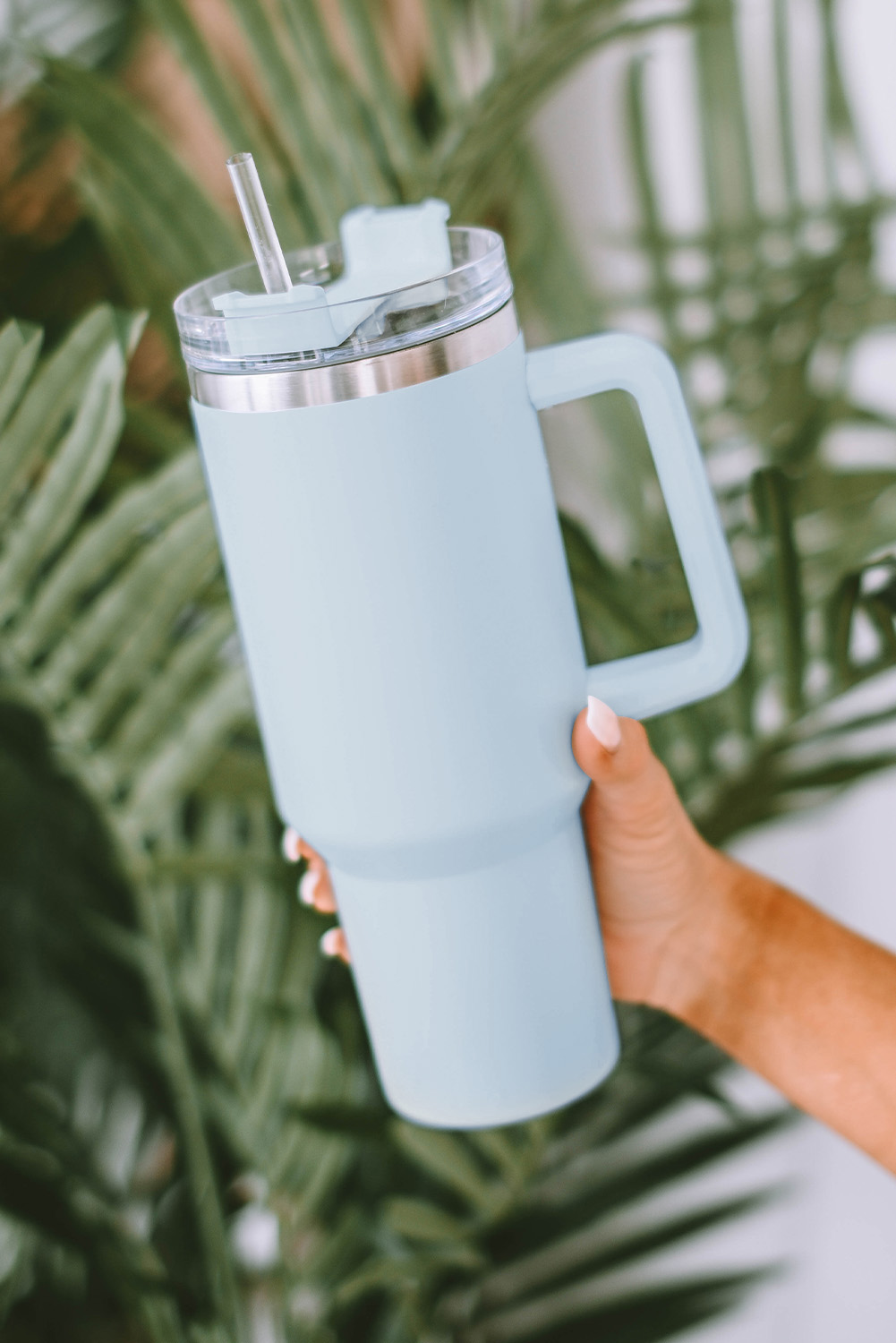 $ 10.34 - Sky Blue 304 Stainless Steel Double Insulated Cup 1200ML - ds ...